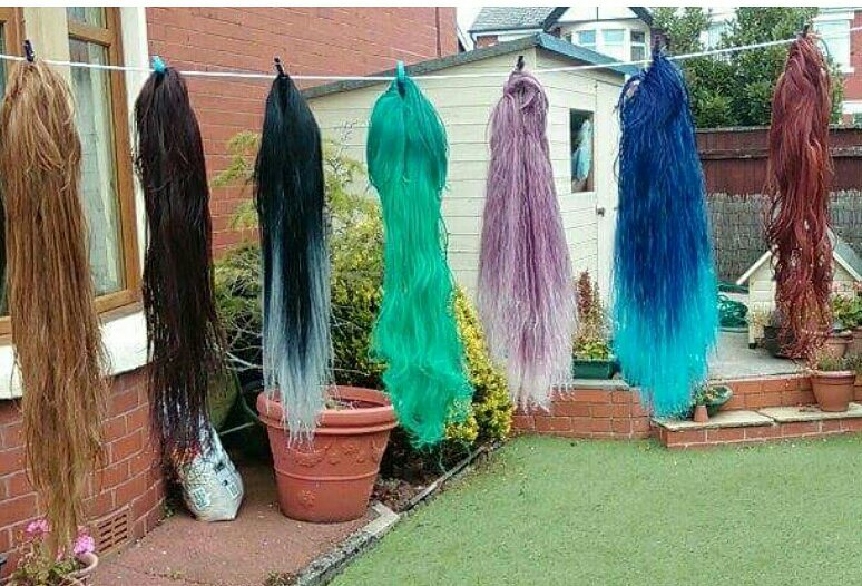 Washing my collection - Charlotte Collier - LUSH WIGS