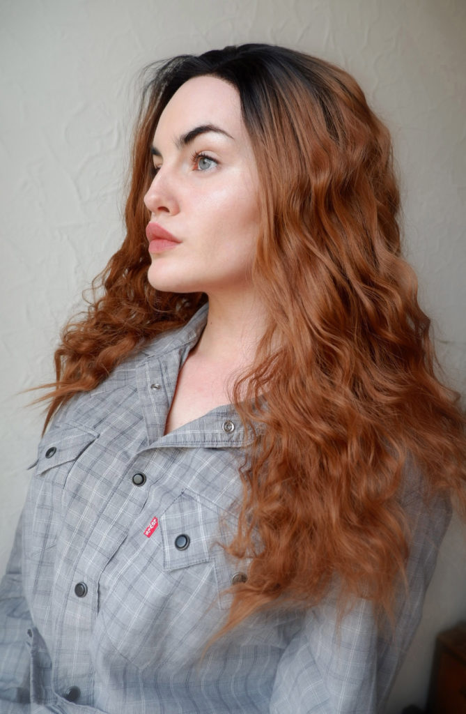 Brown wavy long lace front wig | Dawn by Lush Wigs UK